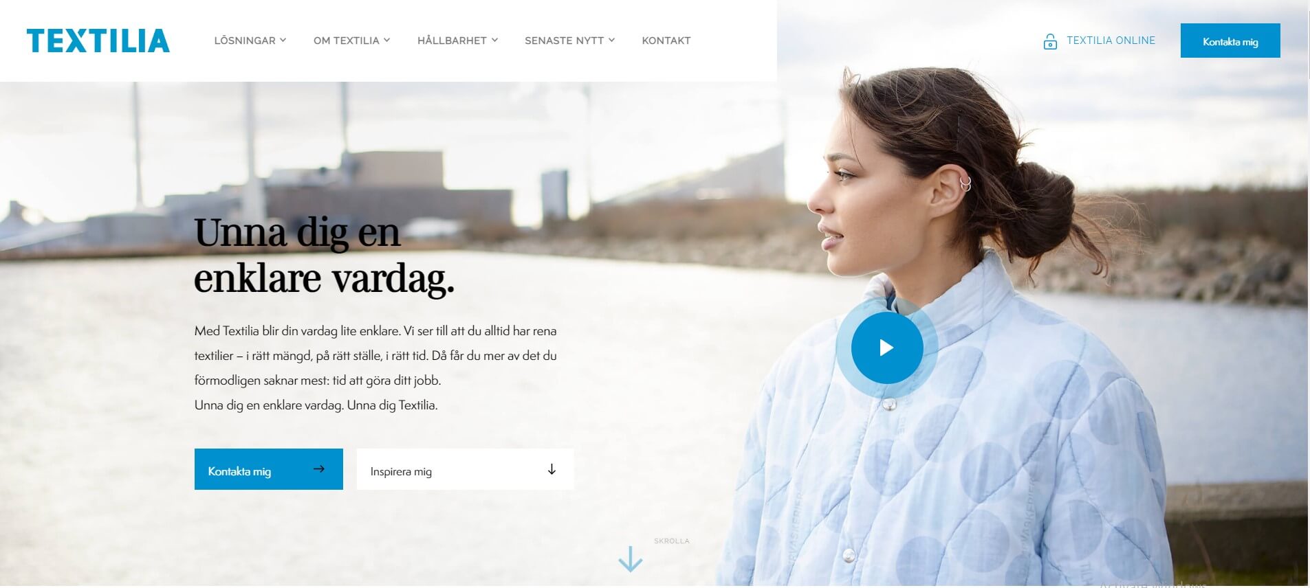 Om Textilia - Tvätt- och textilservicelösningar för alla branscher.