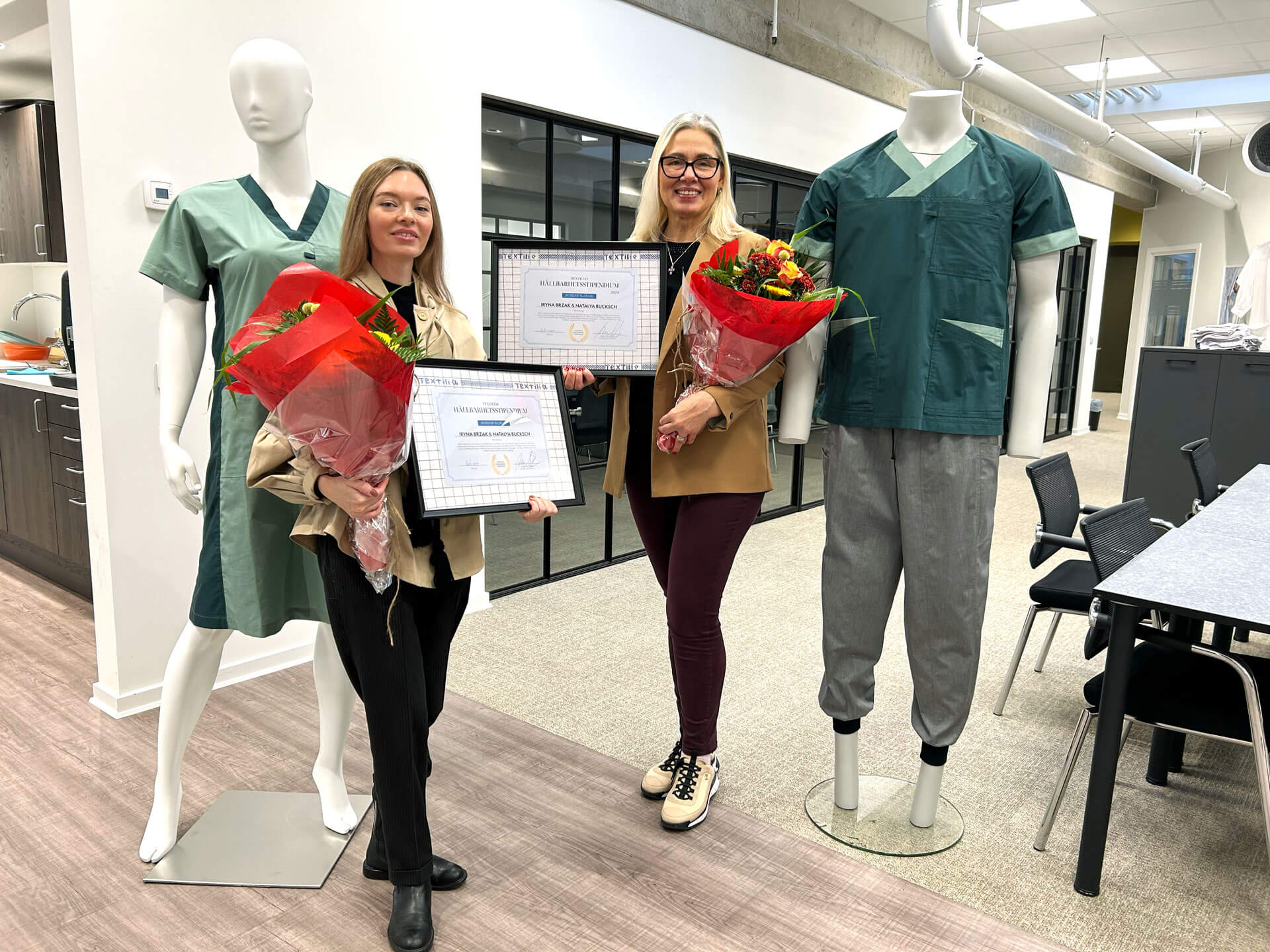 Natalia och Iryna utmanar gamla sanningar - Textilia